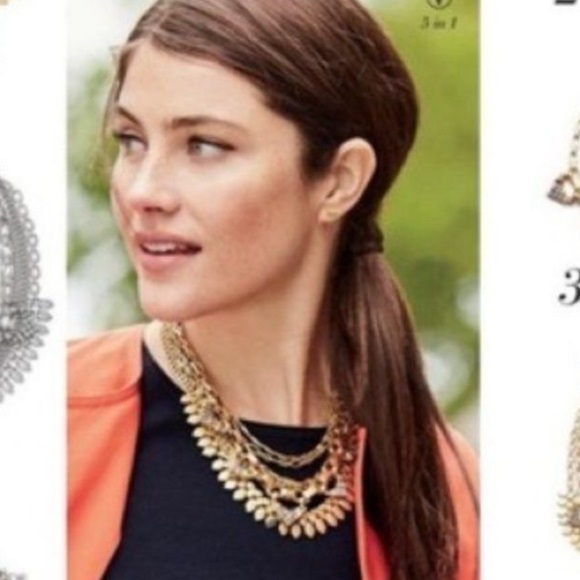 Stella & Dot | Jewelry | Stella Dot Sutton Necklace In Gold 5 Ways To ...